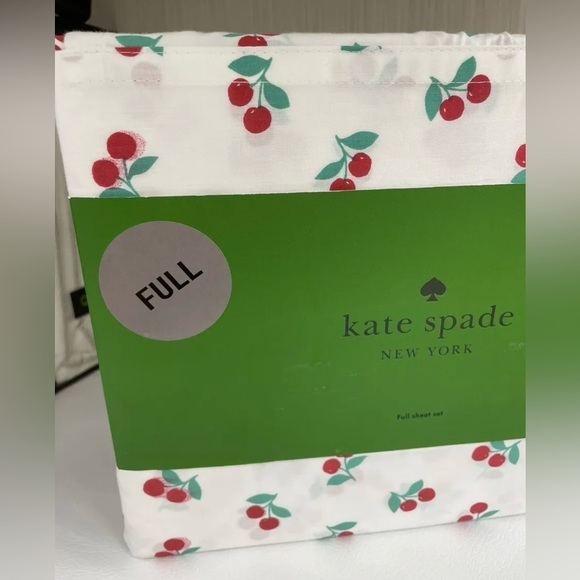 kate spade | Bedding | Nwt Kate Spade Full Cherry Sheets | Poshmark